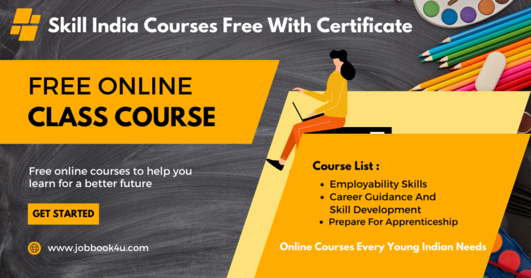 Skill India Courses Free With Certificate: Online Courses Every Young ...